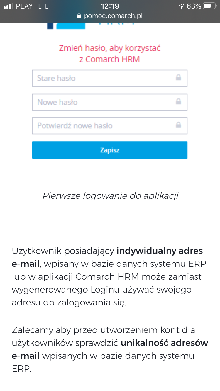 HRM Jak zmienić login pracownika? - Społeczność ERP